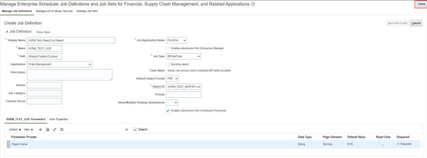Create ESS Job in Oracle ERP Cloud using BI Reports | RishOraDev's ...