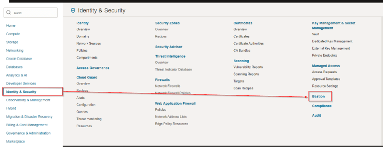 Configuring Oracle Cloud Infrastructure (OCI) Bastion Service ...