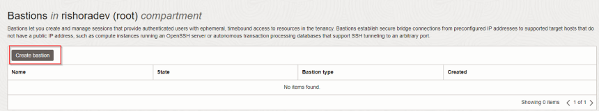 Configuring Oracle Cloud Infrastructure (OCI) Bastion Service ...
