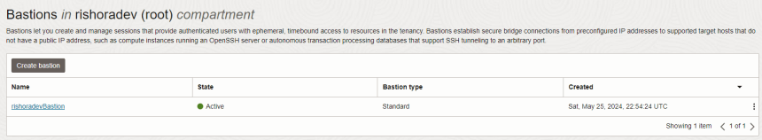 Configuring Oracle Cloud Infrastructure (OCI) Bastion Service ...