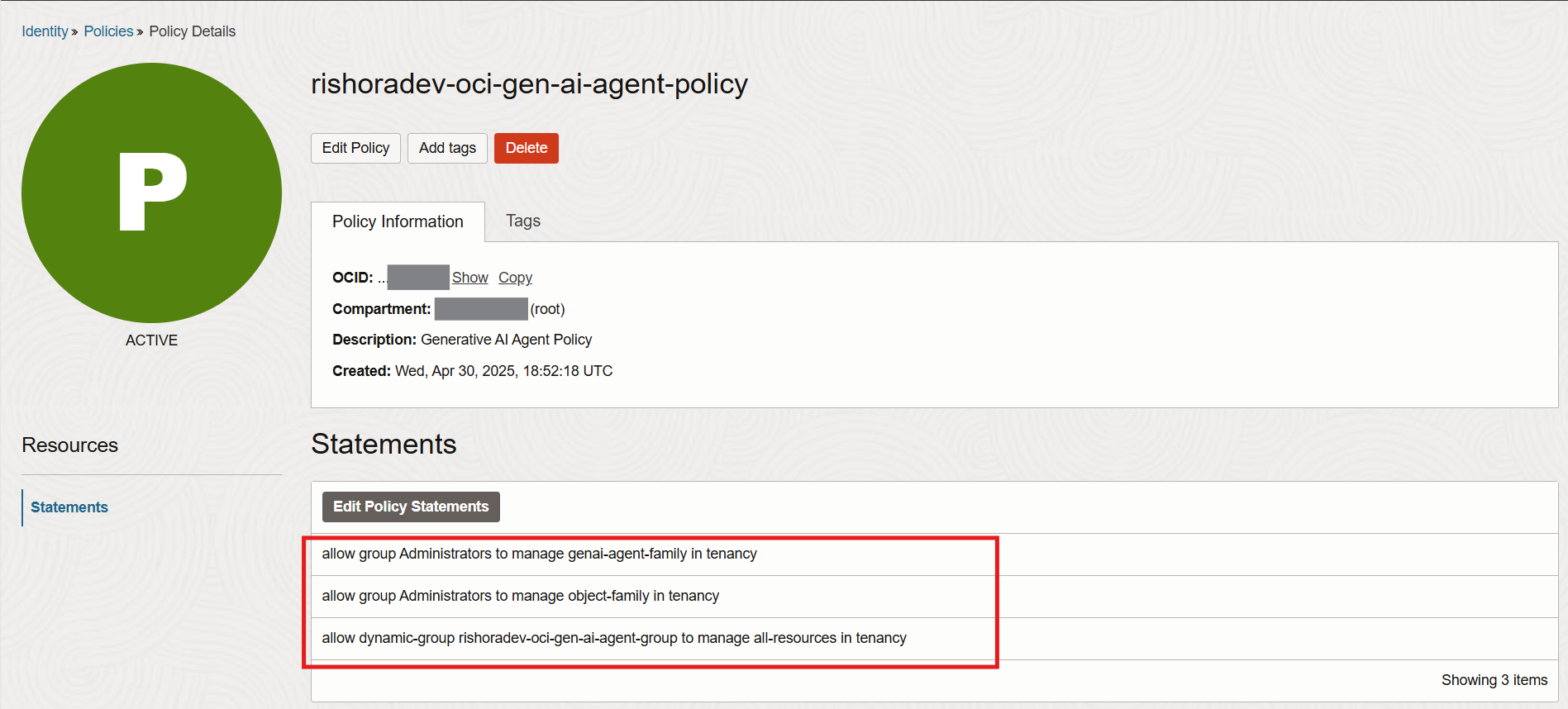 Enabling Oracle Generative AI Agent for OCI Regions | RishOraDev's Oracle Blogs