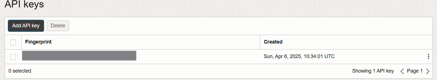 Generating an API Signing Key through OCI Console | RishOraDev's Oracle Blogs